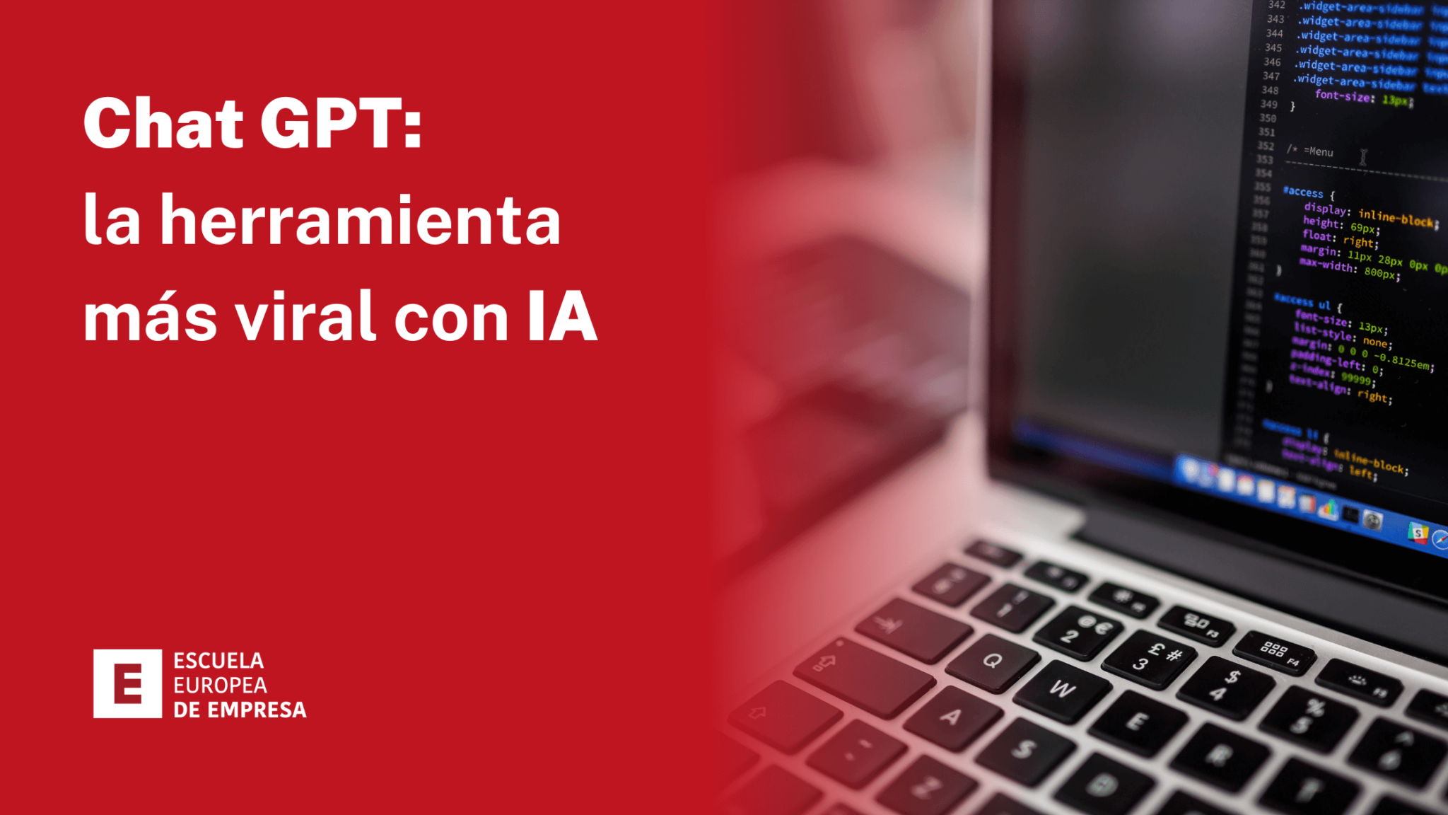 Chat GPT: La herramienta más viral con IA - Escuela Europea de Empresa